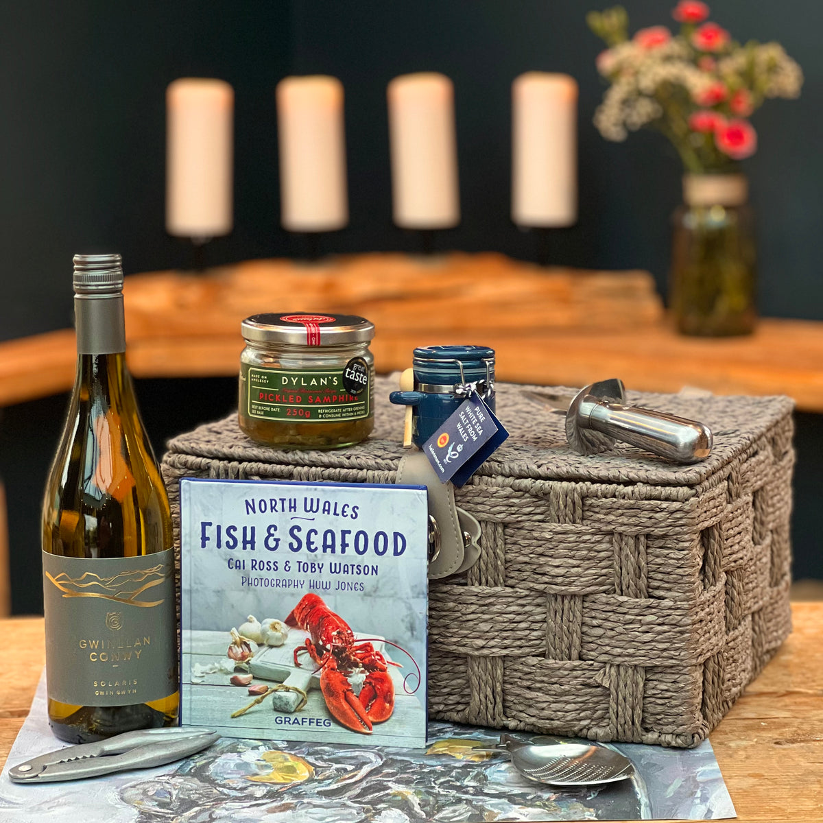The North Wales Seafood Hamper | Gwinllan Conwy Vineyard